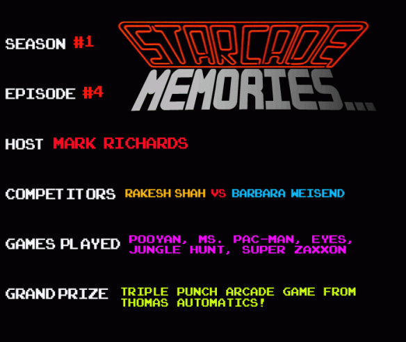 STARCADE MEMORIES #4!!! – The Arcade Archives!