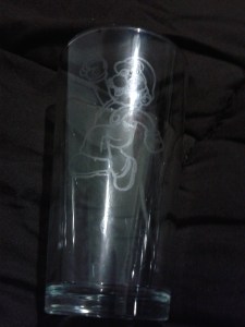 Super Mario Pint Glass by Peerless Customs – The Arcade Archives!