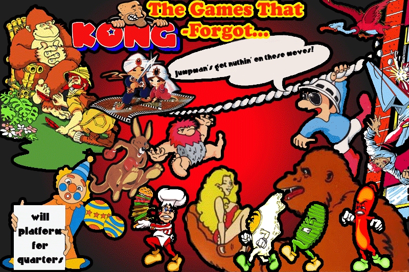 The Games That Kong Forgot #2- Roc N Rope! – The Arcade Archives!