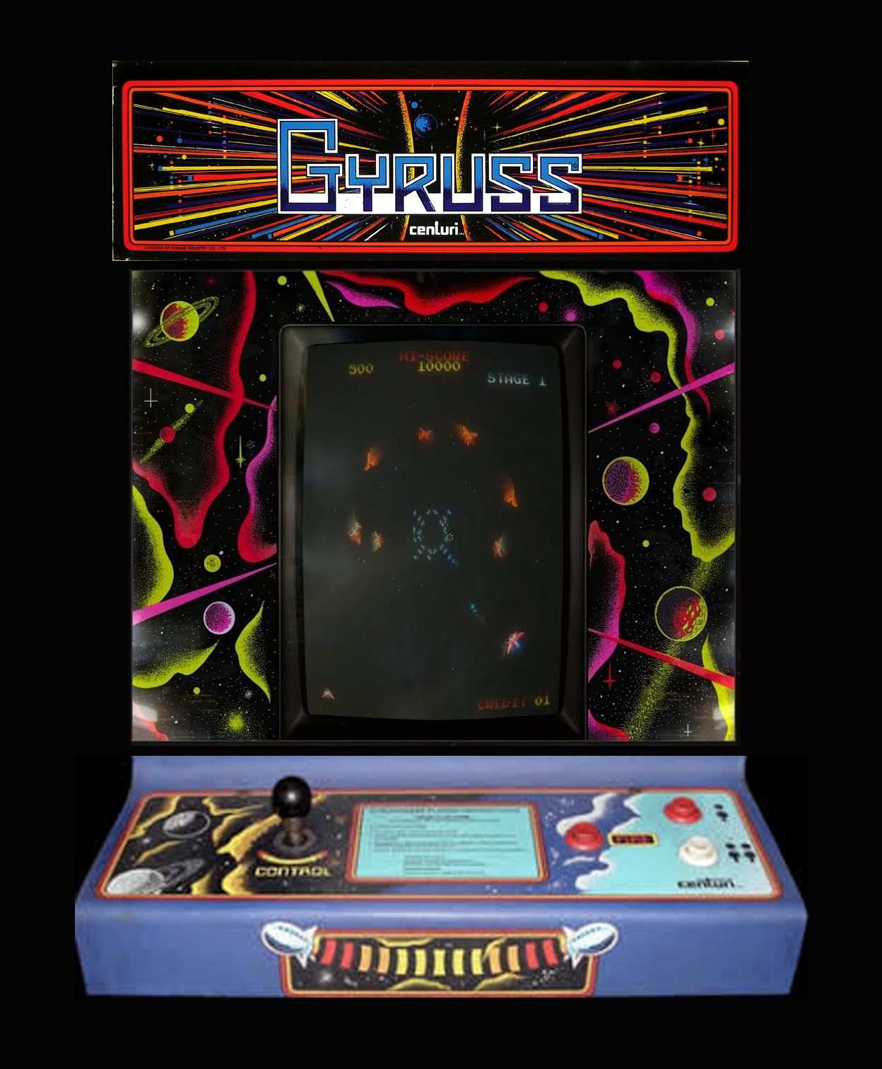 Konamitober- You spin me ’round- right ’round… Like Gyruss! – The ...