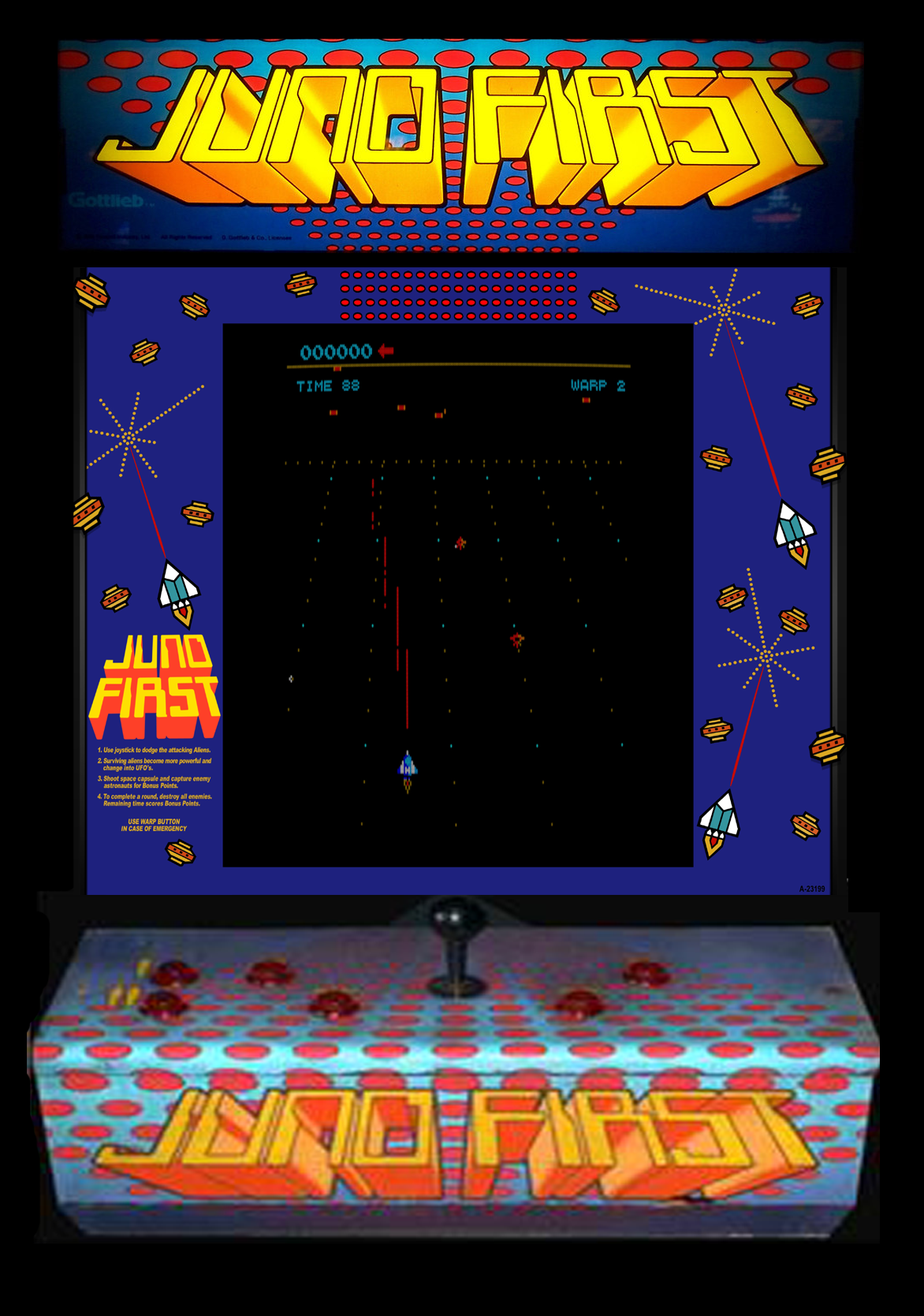 Konamitober- Let’s warp ahead in Juno First! – The Arcade Archives!