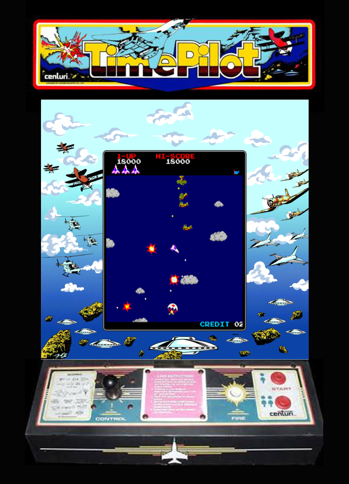 Konamitober-Let’s go “back in time” with Time Pilot! – The Arcade Archives!
