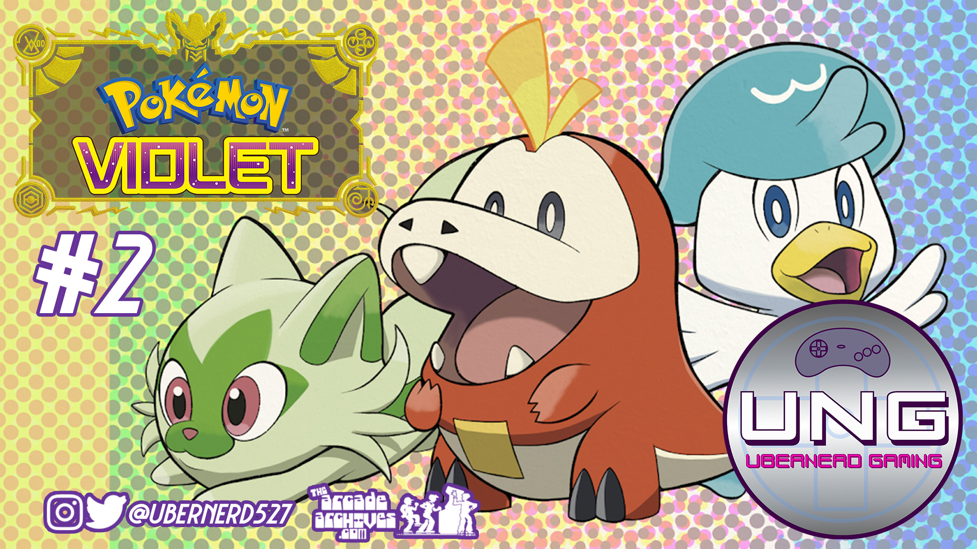 Pokemon Violet (Switch) #2 |Ubernerd Gaming – The Arcade Archives!