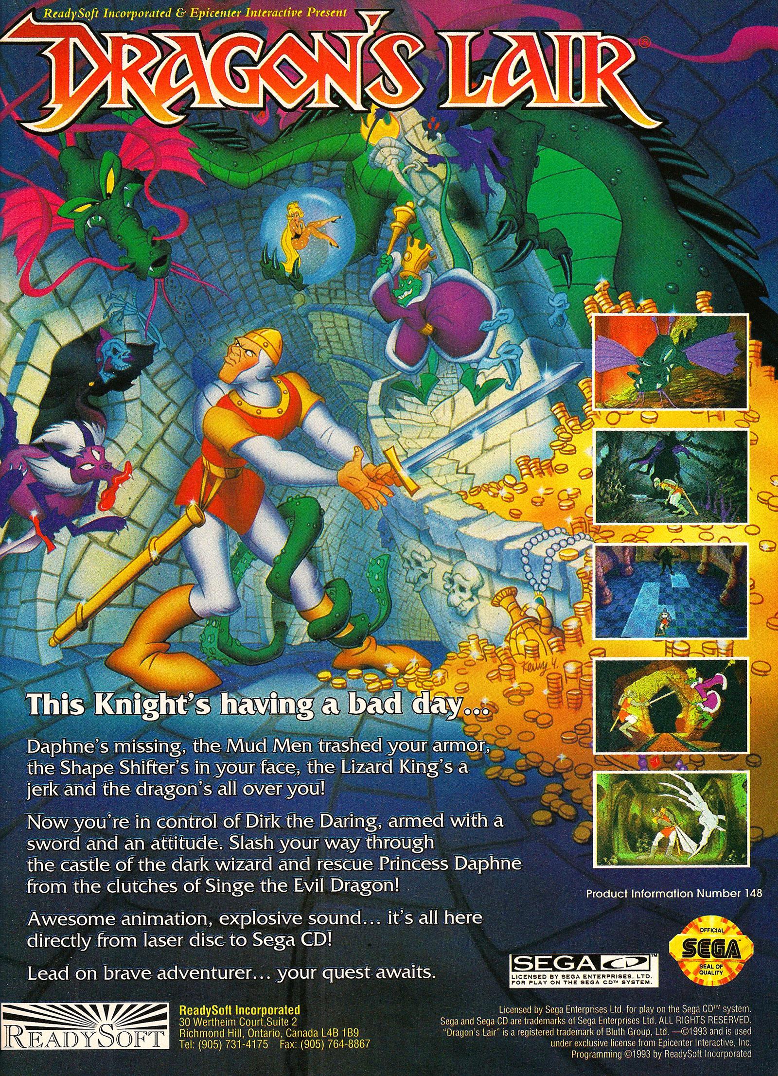 Memories of an Arcader: Dragon’s Lair – The Arcade Archives!