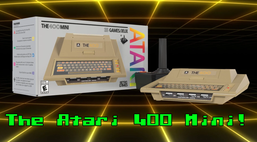 Dreams do come true- Say hello to the Atari 400 mini! – The Arcade ...